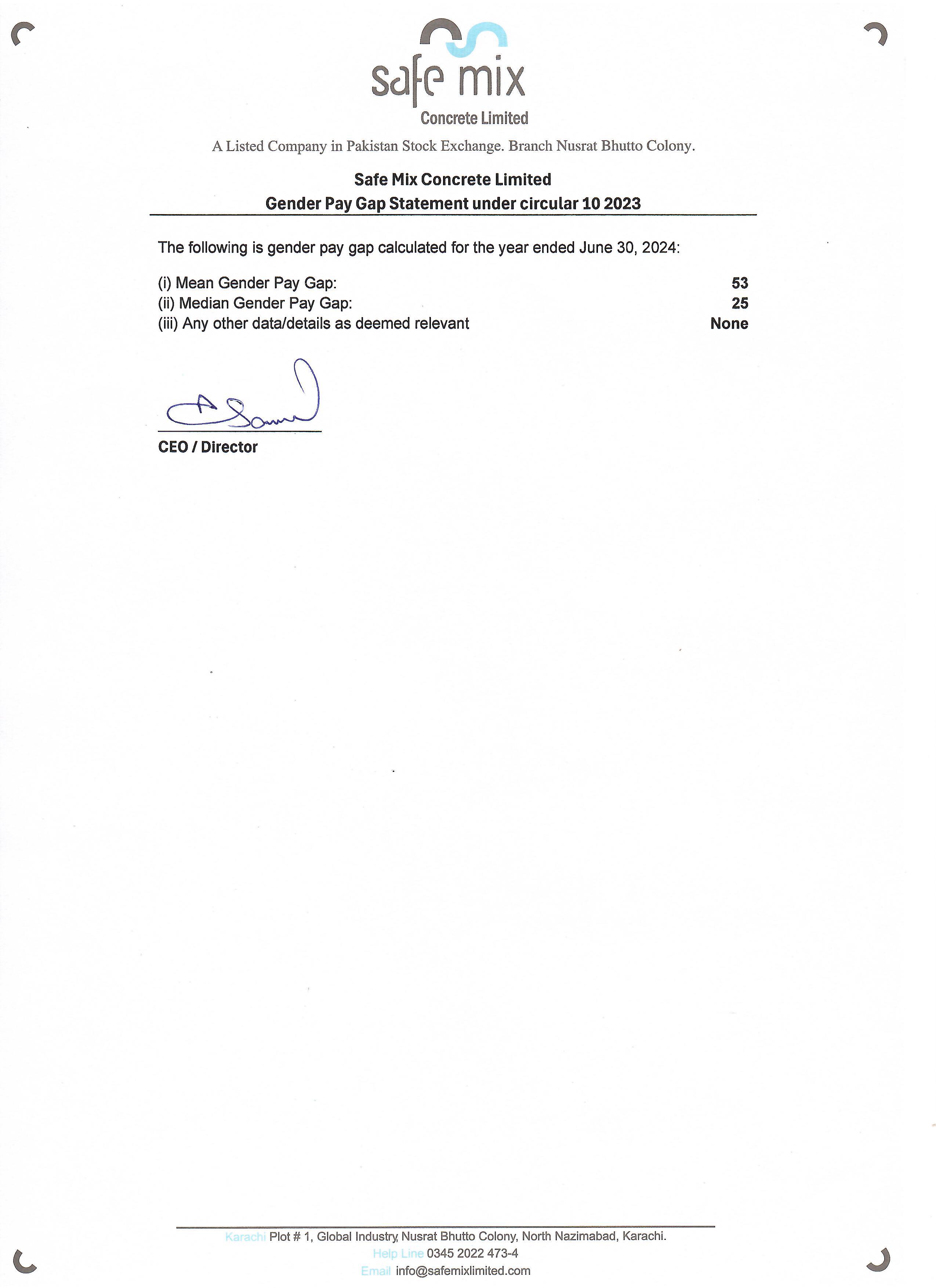 Safemix Concrete Limited. - Product